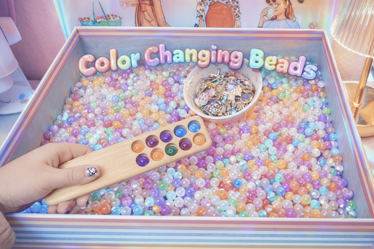 COLOR CHANGING BEAD FUN SCOOP 💗 – OMG Scoops